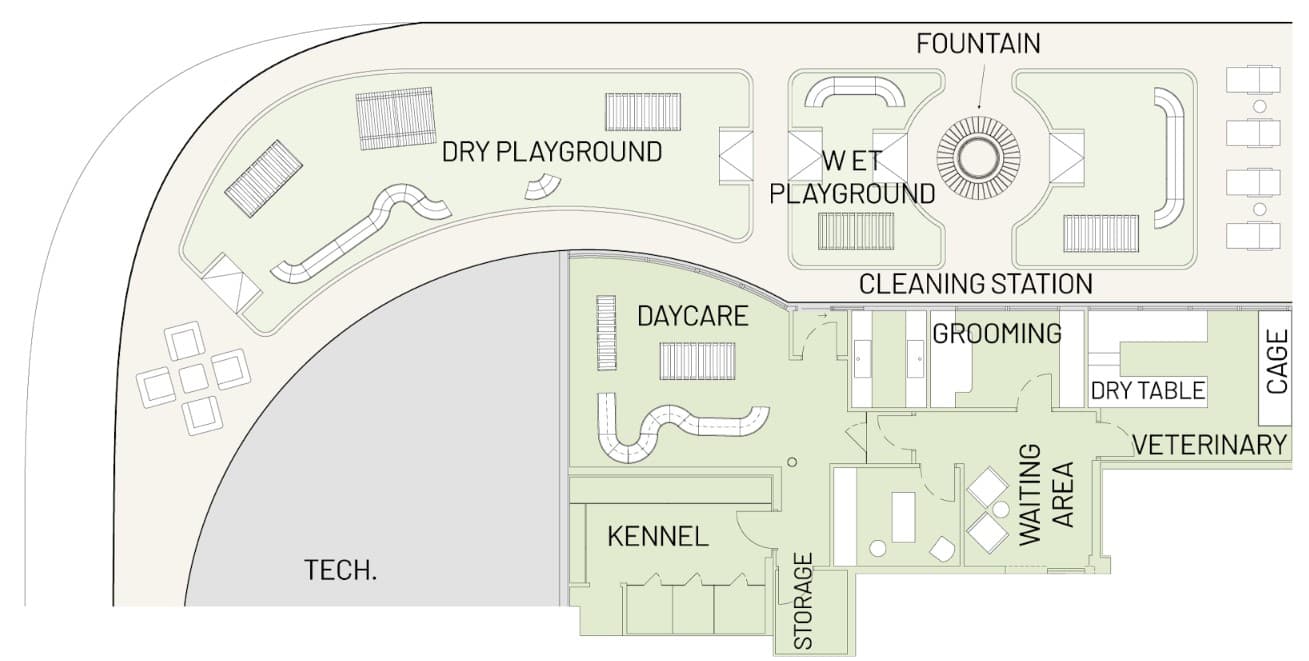 Groundbreaking Pet Facilities Take Shape for Private Residential Ship