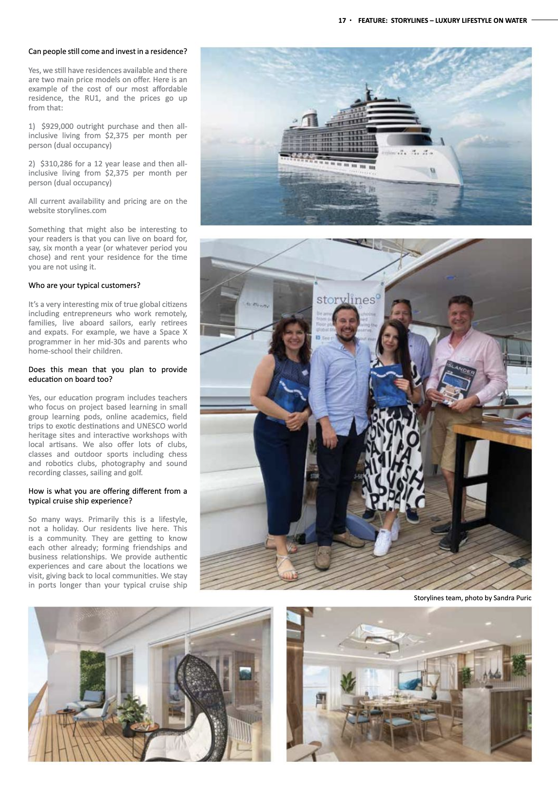 Storylines Featured in The Islander Magazine